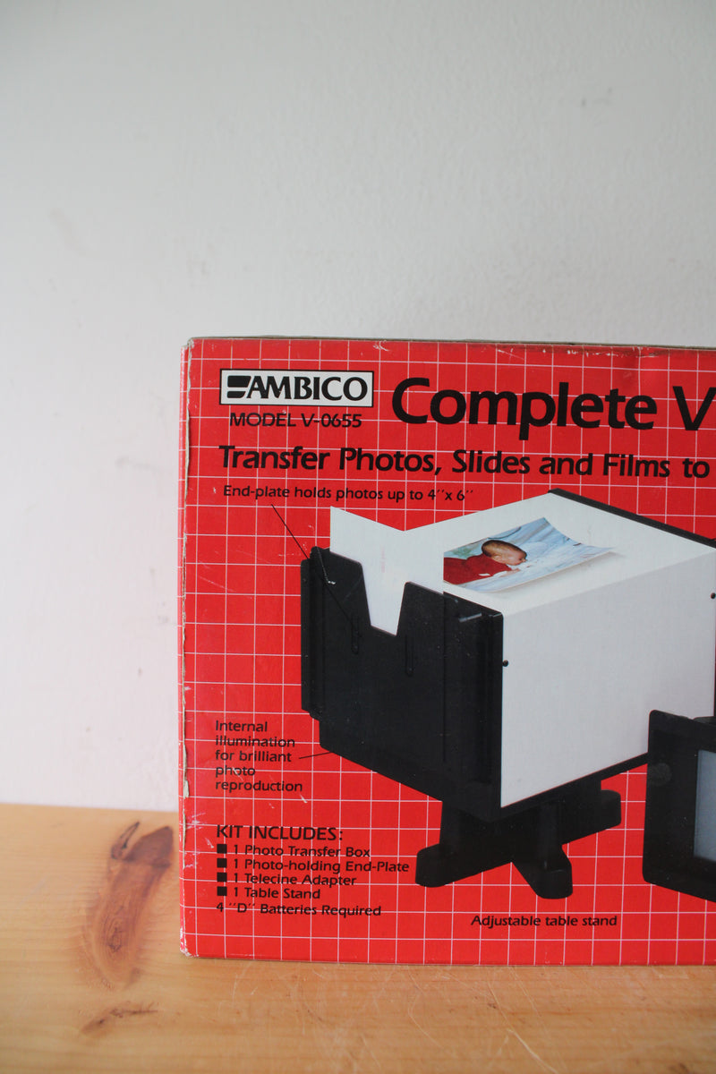 Ambico Complete Video Transfer System Photos Slides And Films To Video ...