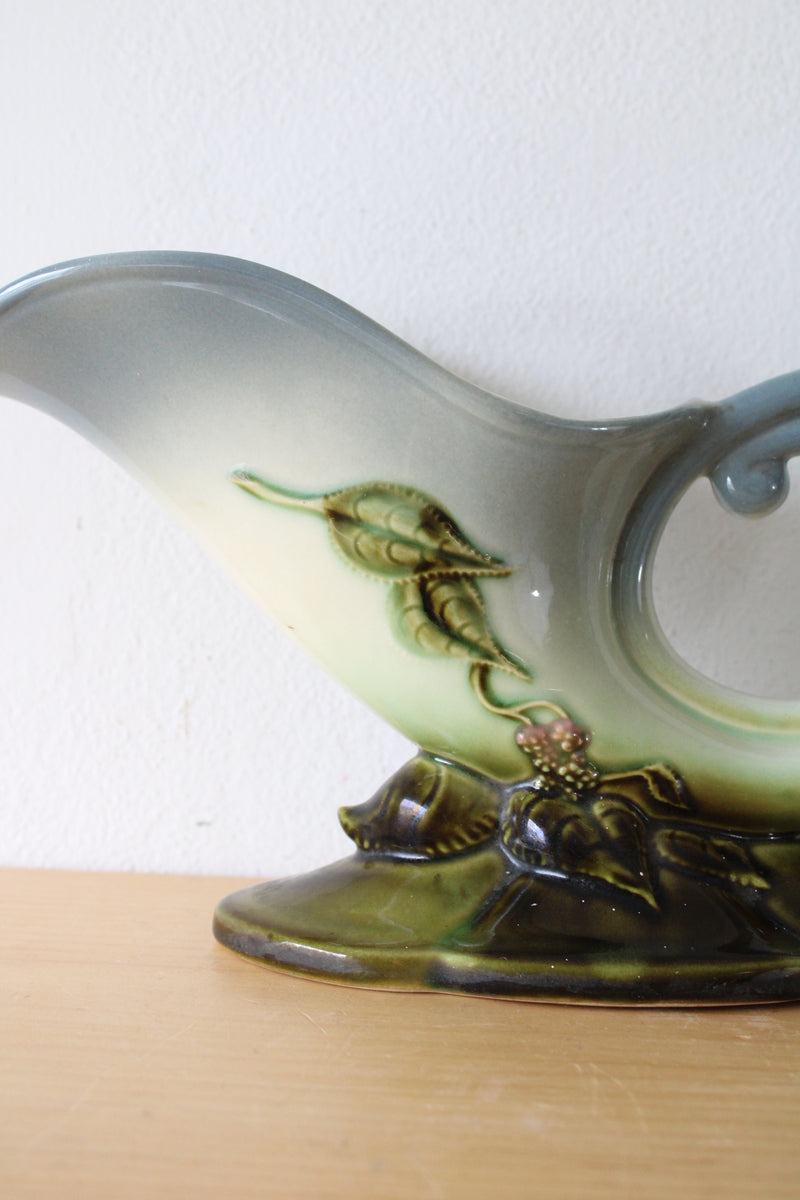 Vintage Hull Blue Green Cornucopia Planter – Jubilee Thrift