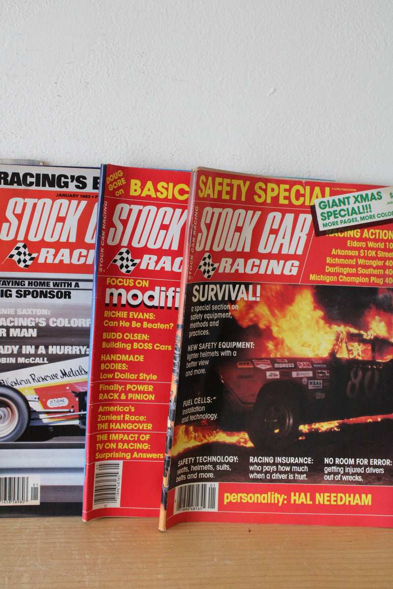 Vintage Stock Car Racing Magazines | Lot Of 5 – Jubilee Thrift