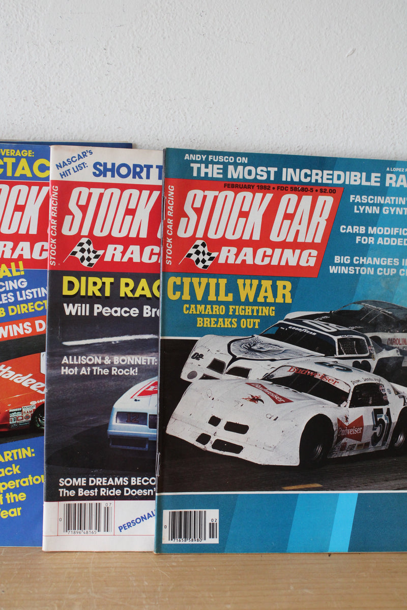 Vintage Stock Car Racing Magazines | Lot Of 5 – Jubilee Thrift