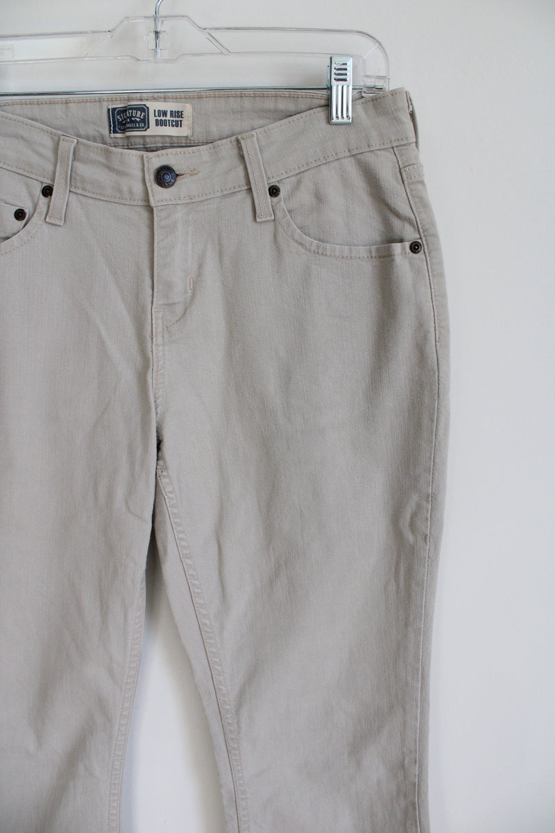 Levi's Signature Low Rise Bootcut Tan Jeans | 6 – Jubilee Thrift