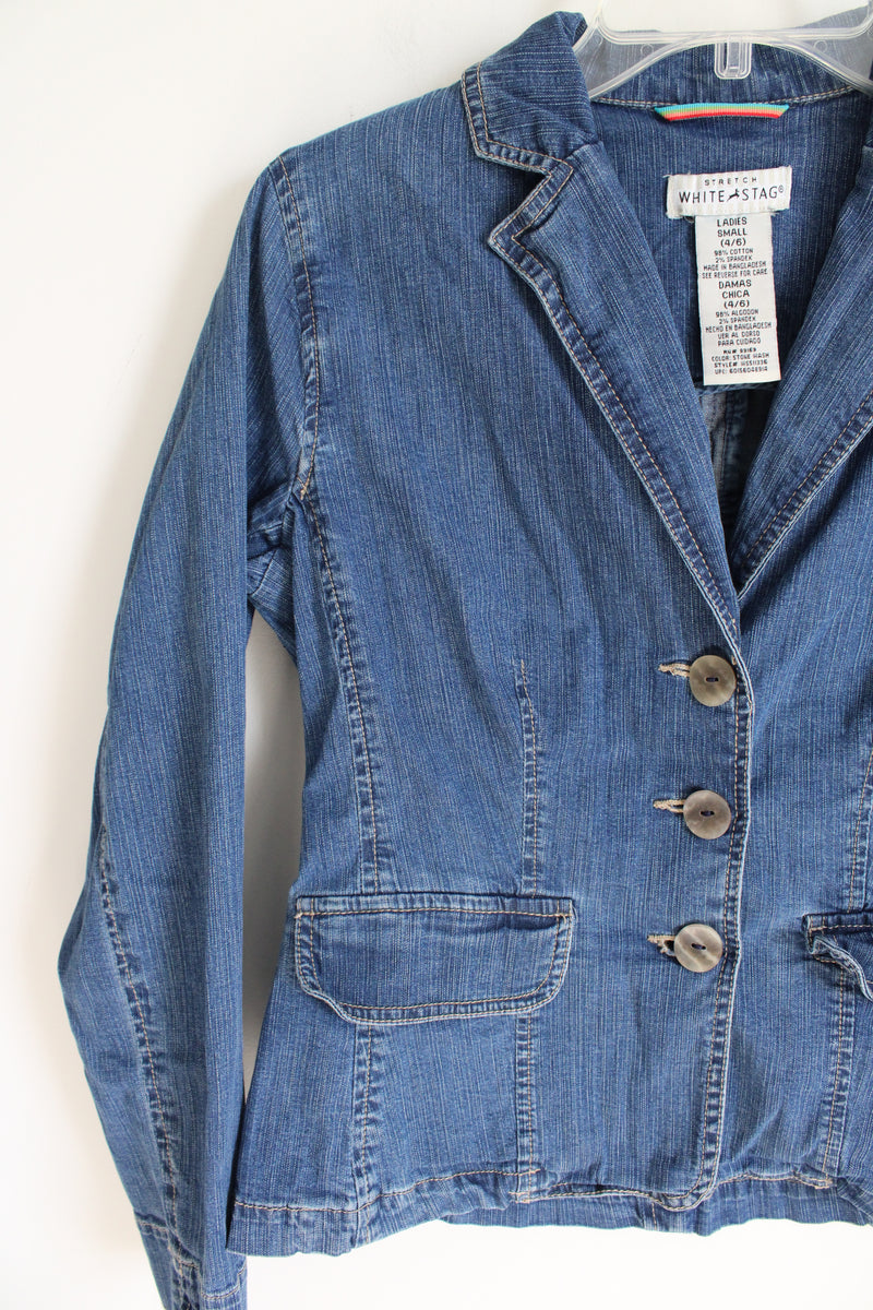 White Stag Stretch Denim Jacket | S – Jubilee Thrift