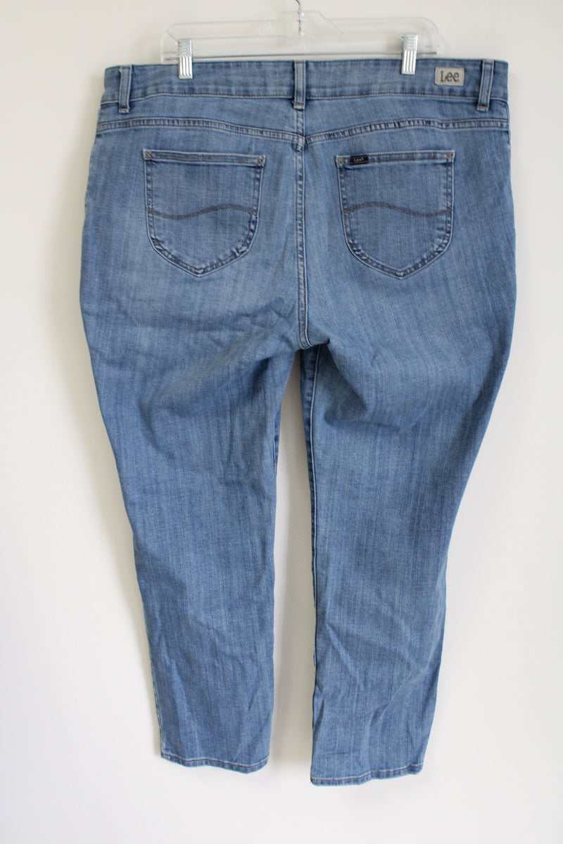 Lee Regular Fit Straight Leg Mid Rise Jeans | 20 – Jubilee Thrift